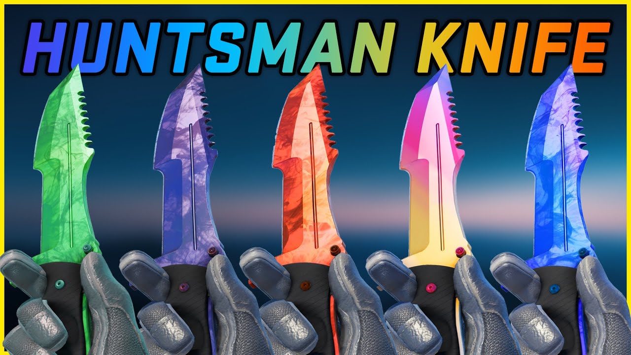 ALL Huntsman Knife Skins and Prices CS2 - YouTube