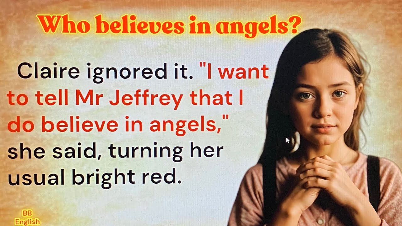 Learn English Through Story | Mark, part 4. Who believes in angels ...