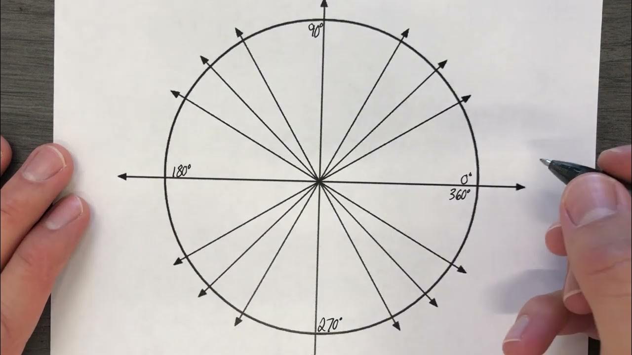 Angles in the Unit Circle - YouTube