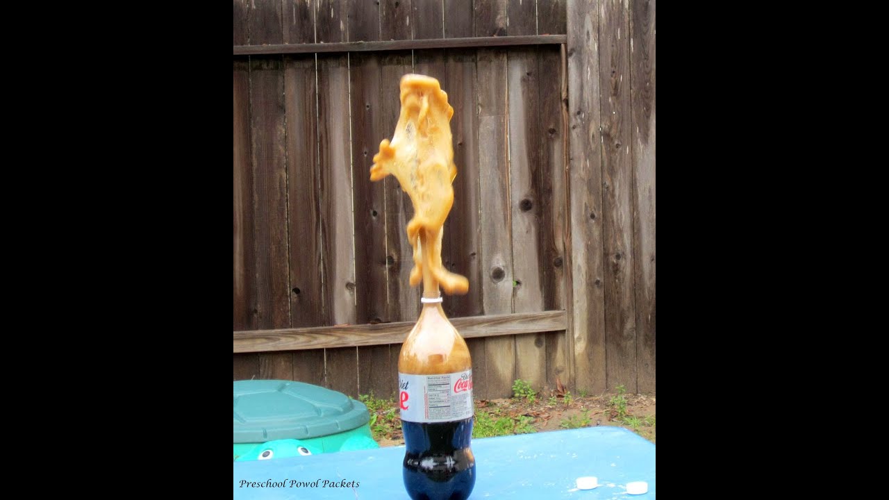 Mentos And Coke Challenge Youtube