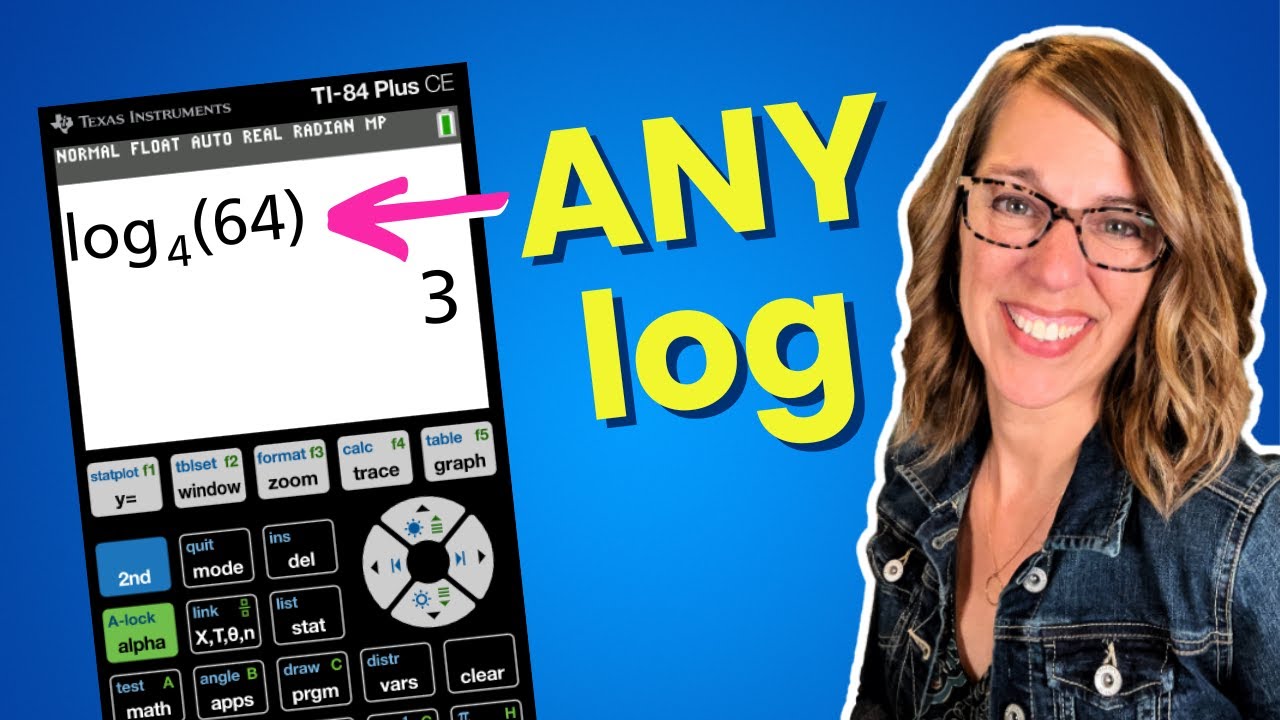 Master Any Base Logarithms on Your TI-84! - YouTube