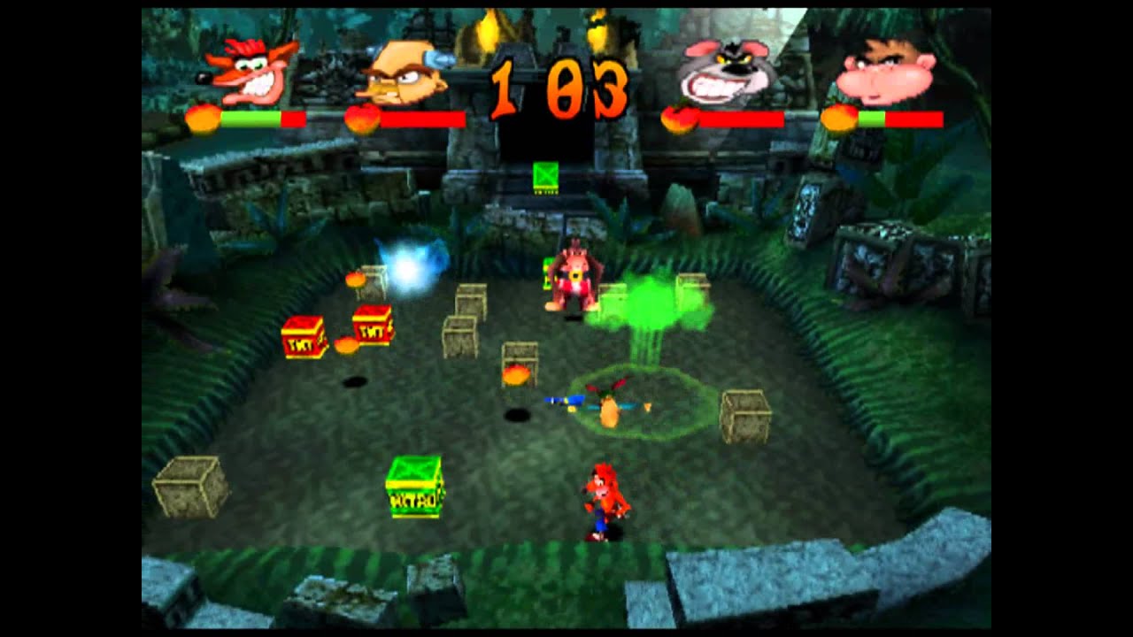 Crash Bash - Jungle bash - Crystal - YouTube