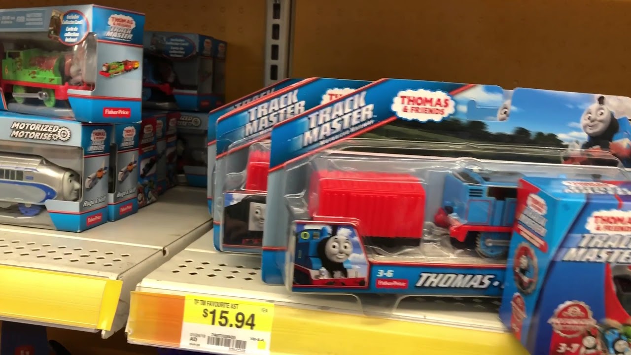 Showing Thomas the train aisle at Walmart in North Brampton, Ontario ...