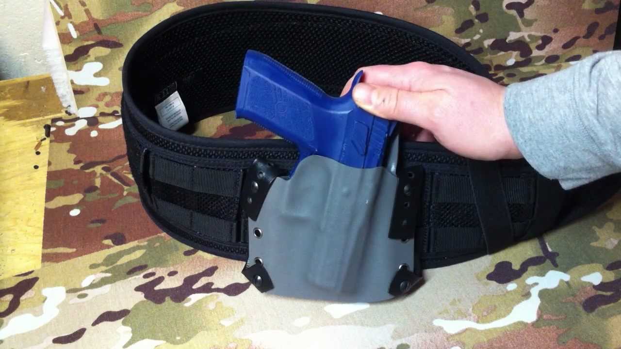Molle Battle Belt Attachments: Super Simple Molle Straps - YouTube