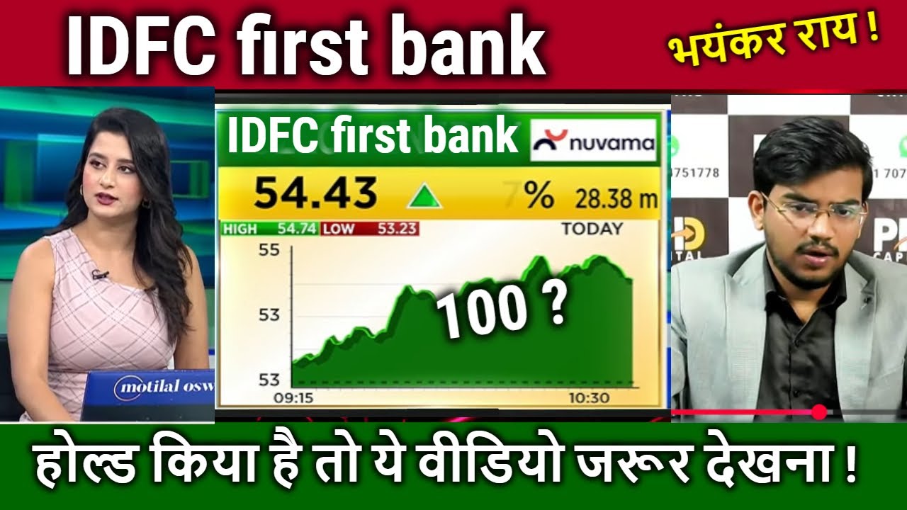 IDFC first bank share latest news,Buy or Sell ? Expert analysis,idfc ...