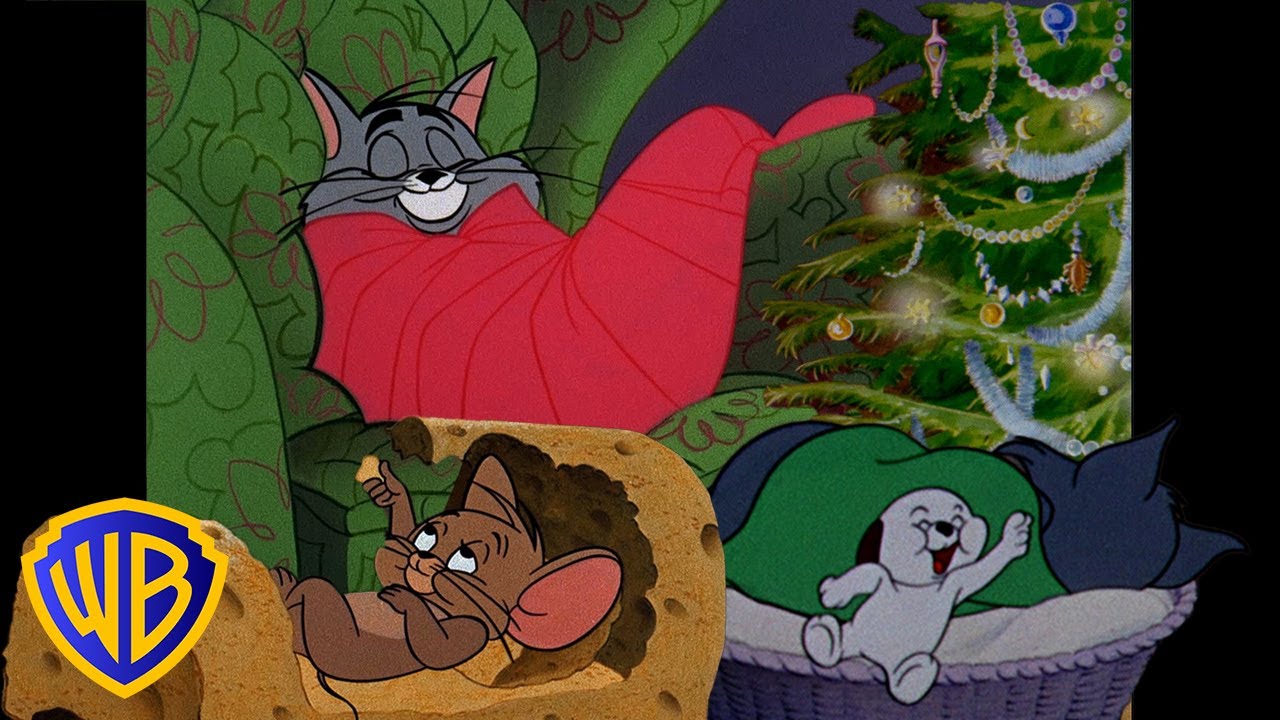 Tom et Jerry en Français 🇫🇷 | Les soirées d'hiver sous la couverture ️🧣 ...
