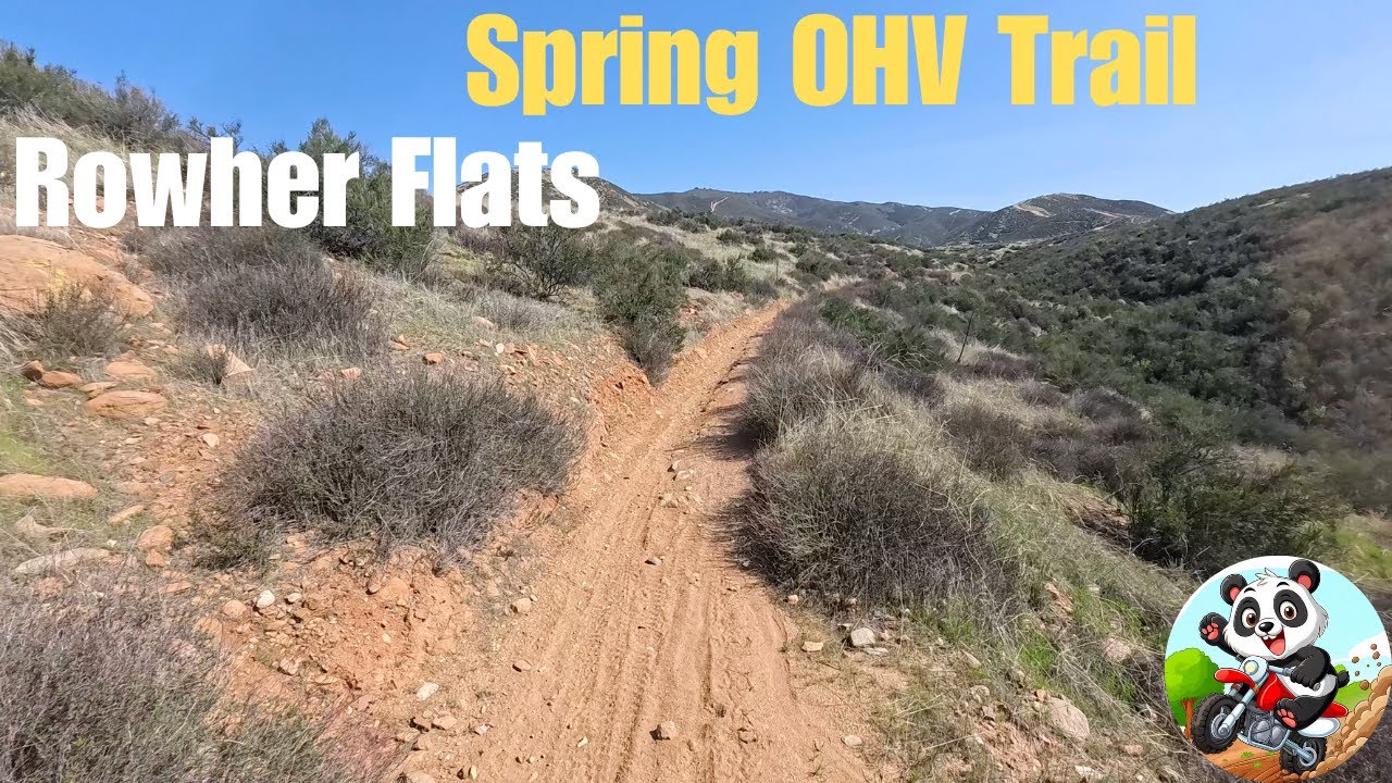 Spring OHV Trail at Rowher Flats - 500 EXC-F - YouTube