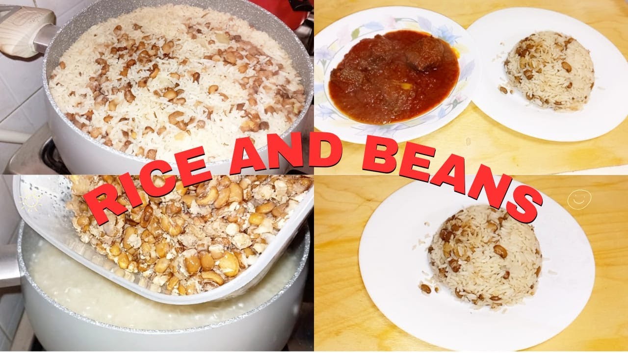 This simple Rice and Beans Recipe Is Something Else : Nigerian Rice ...