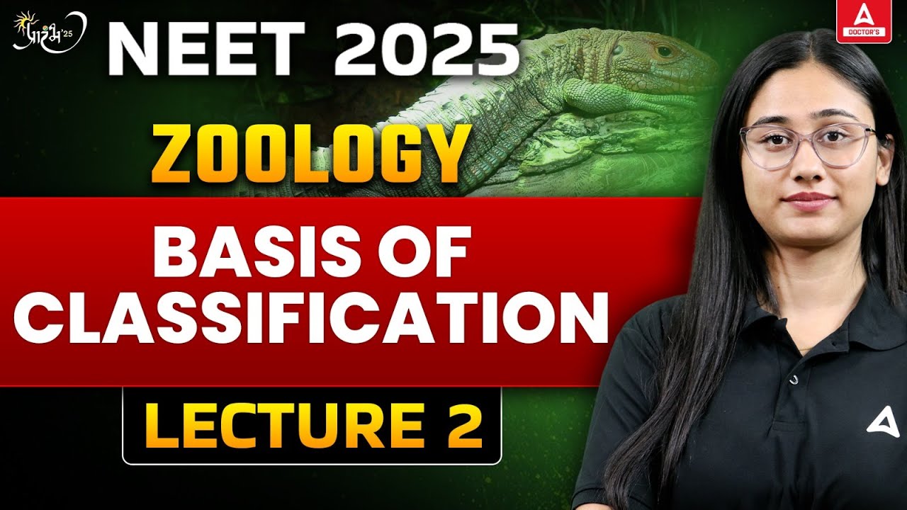 Basis of Classification of Animal Kingdom Class 11 | NEET 2025 | NEET ...