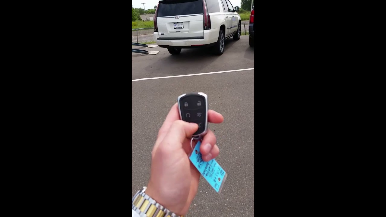 Remote start cadillac escalade store