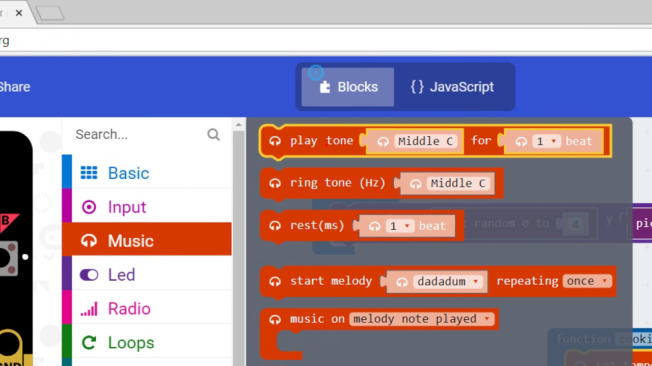 เพลงคุ๊กกี่เสี่ยงทาย โดยใช้คำสั่งเพลง ในโปรแกรมmicrobit - YouTube