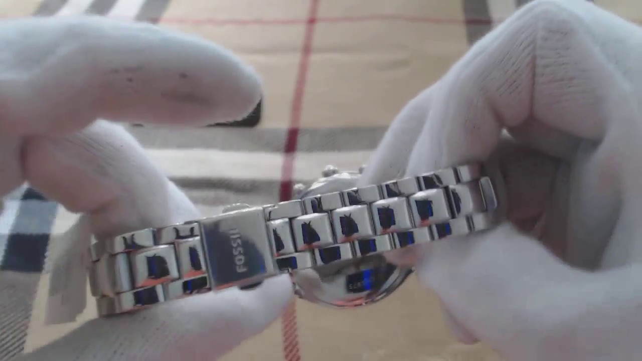 Women's Fossil Land Racer Chronograph Watch CH2975 - YouTube