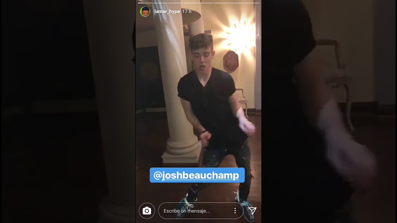 Josh dancing everywhere! IG Stories - YouTube