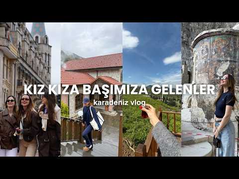 SEN ANLAT TRABZON VLOG | en ucuz seyahatim, arabamız çukura düştü, sümelanın şifresi, neler yedik?