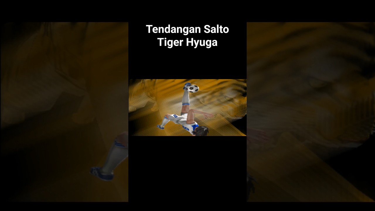 Overhead Tiger Shot Hyuga (Captain Tsubasa ps2) #shrots #ps2 # ...