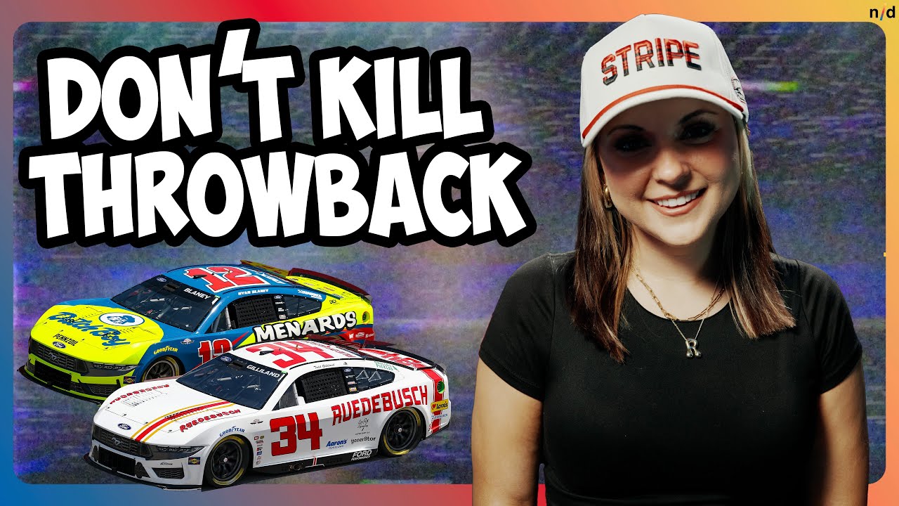Fans vs. drivers ... to throwback or not to throwback? | NASCAR Daily - YouTube