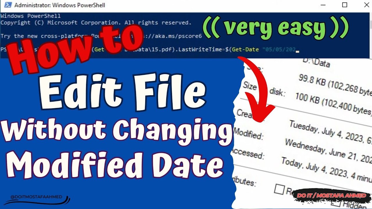 How To Edit Any File Without Changing Modified Date YouTube how-to-edit-any-file-without-changing-modified-date-youtube