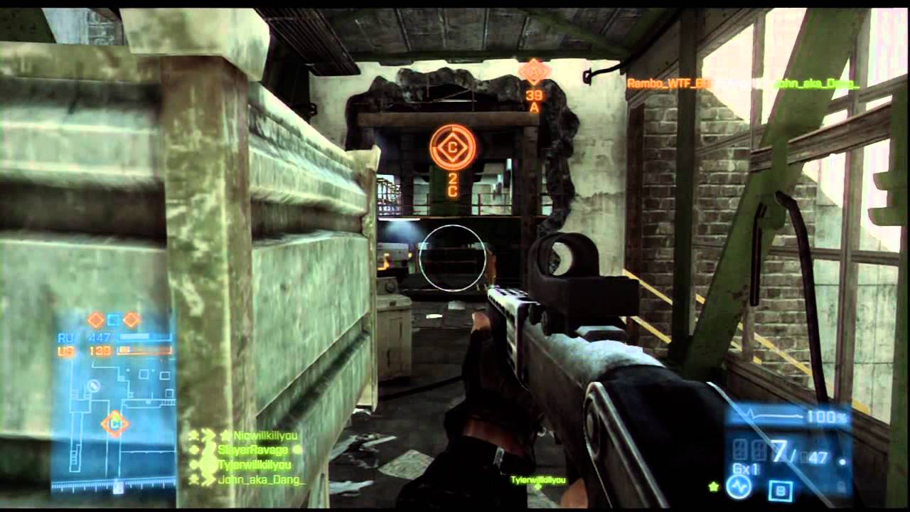 BF3 - SPAS-12 on Scrapmetal - YouTube