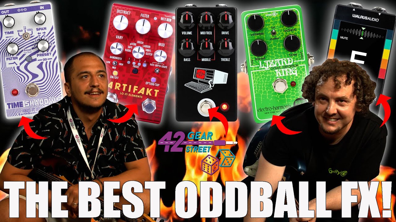 2024’s most fun FX pedals! EHX Lizard King, JHS Hard Drive, Source ...