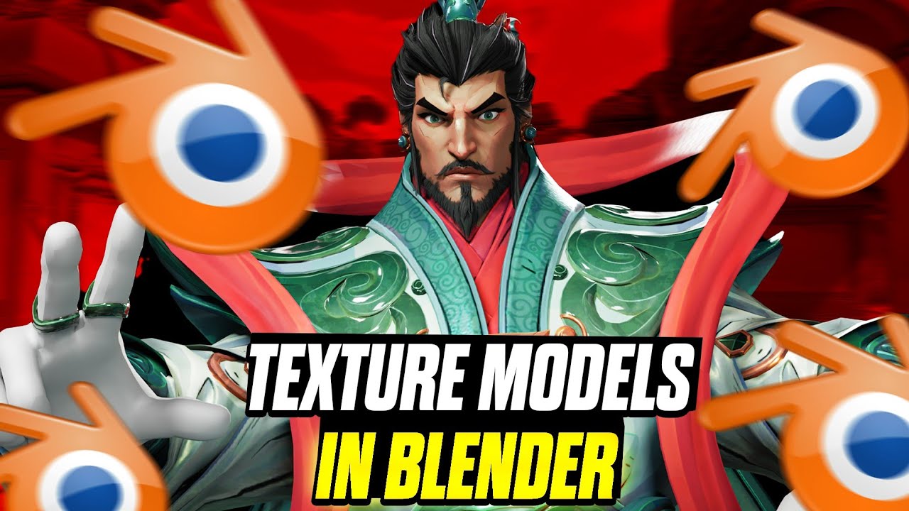 How to Texture Marvel Rivals Models in Blender - YouTube
