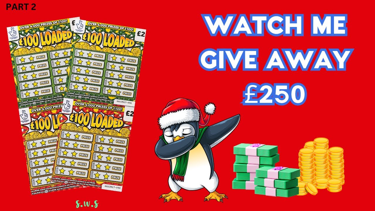 🎅 £100 loaded Scratch Cards 💥 I Give Away £250 to one Lucky member 🚨 ️🧑 ...