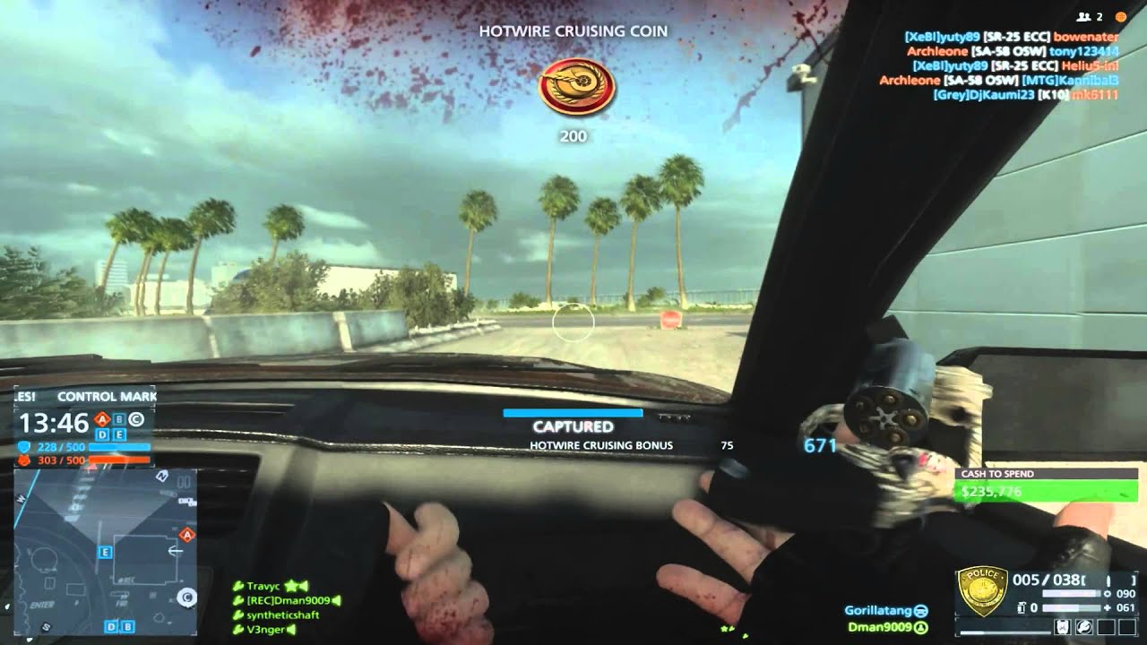 SECRET BATTLEFIELD HARDLINE PISTOL RELOAD! 1 IN 10,000 CHANCE!! - I can ...