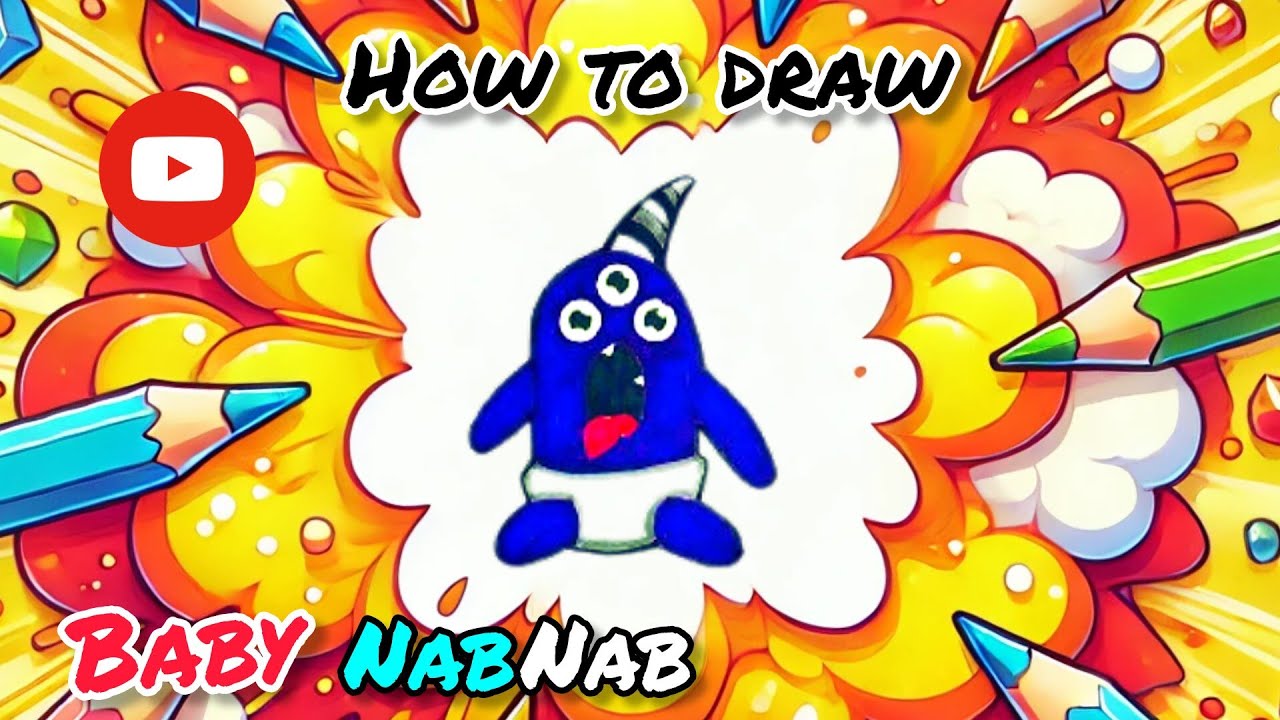 How to Draw Baby Nabnab from Garten of Banban | Easy Baby Nabnab ...