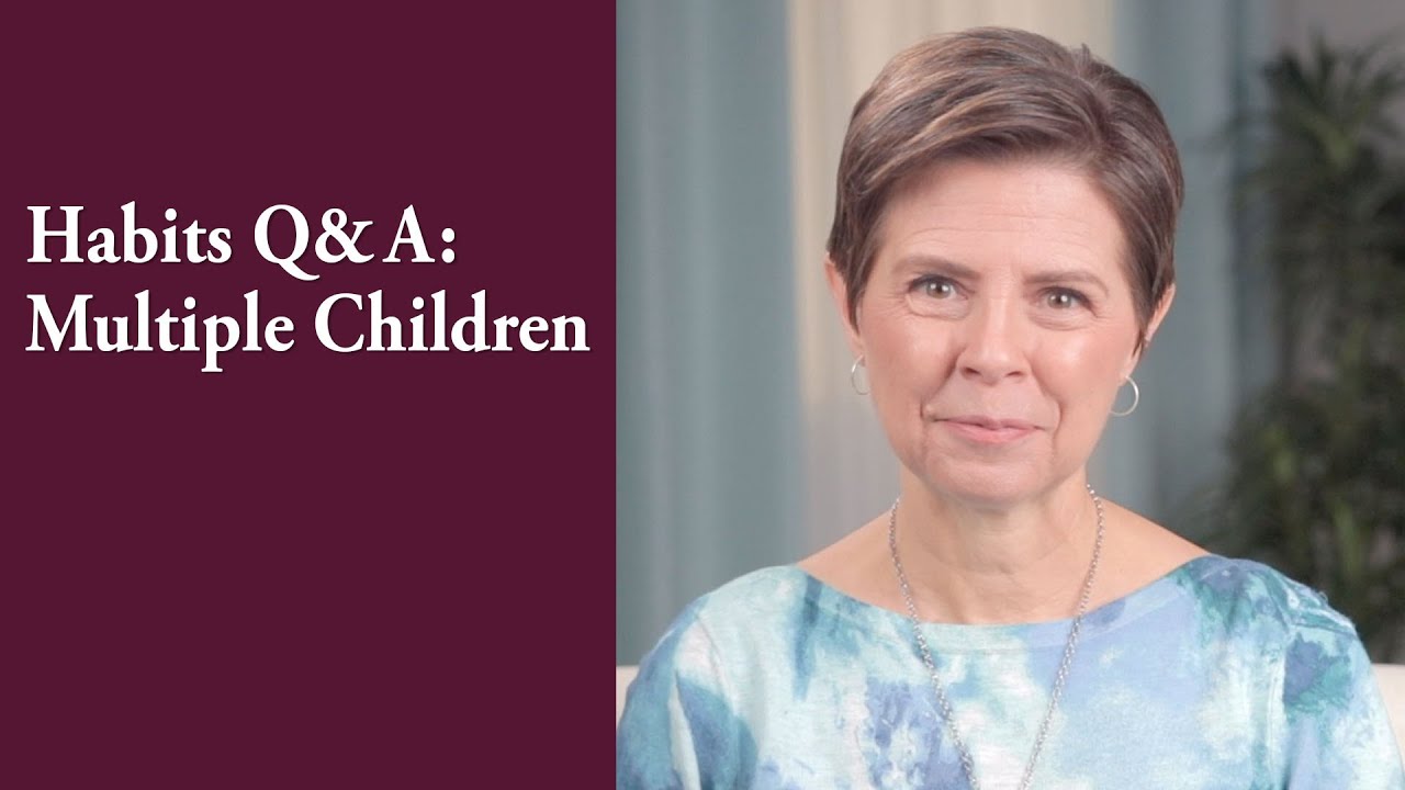 Charlotte Mason Habit Training with Multiple Children - YouTube