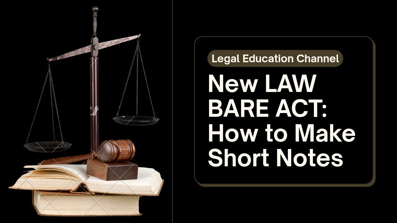 HOW To Make Short notes of New Law's BSA,BNSS ,BNS 2023 - YouTube