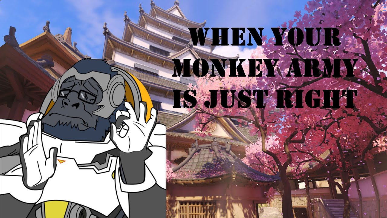 Harambe army and crazy custom games – Overwatch w/ friends - YouTube