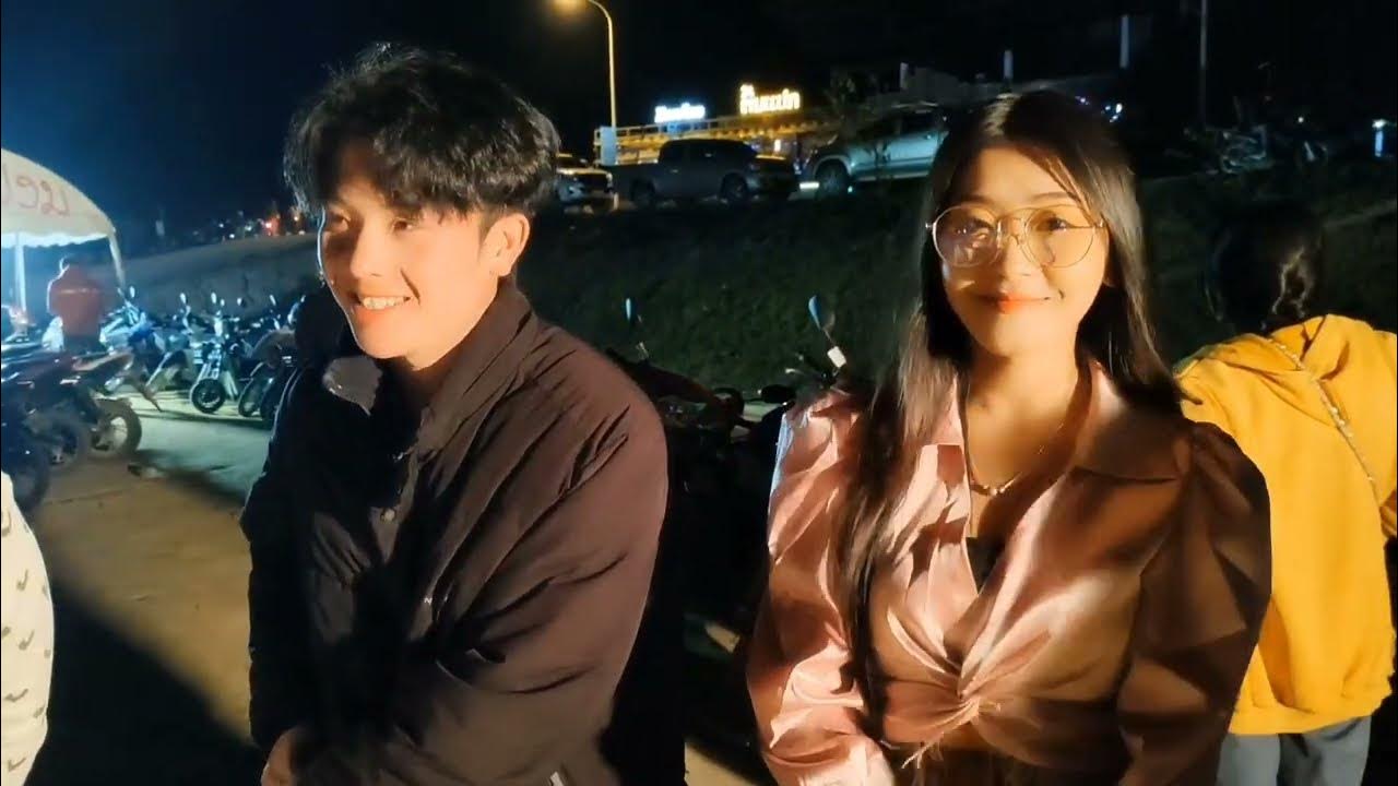 Saib Tub Pheej thiab Lis koob txuj hu nkauj thiab peb sib tws nkaug zais tau lom zem kawg li os ...