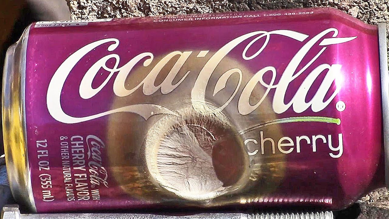 Growing soda cans - Reverse melting - Epic! - YouTube