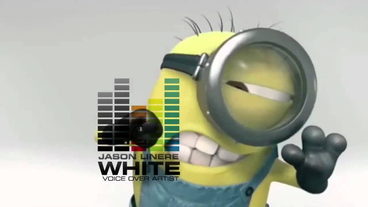 Minions Logo - Jason Linere White Voice Over - YouTube