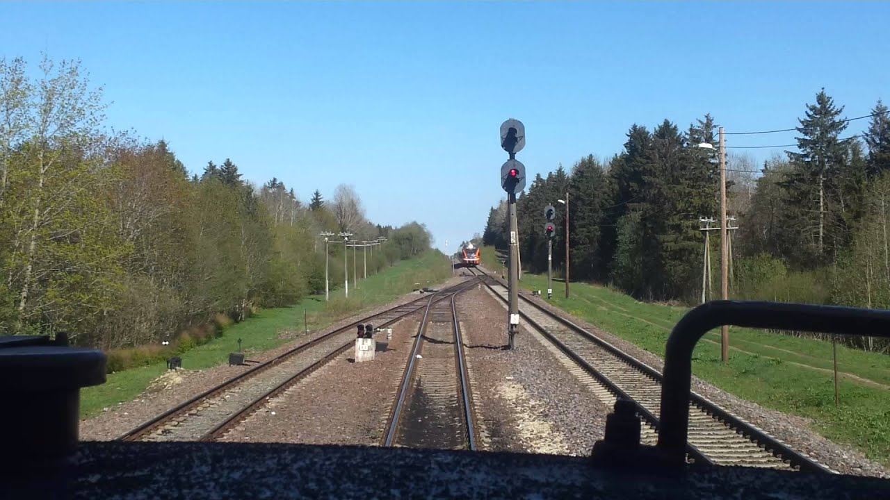 New passenger train in Estonia - YouTube