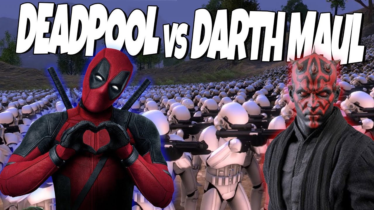 DEADPOOL vs DARTH MAUL | Ultimate Epic Battle Simulator [UEBS] - YouTube