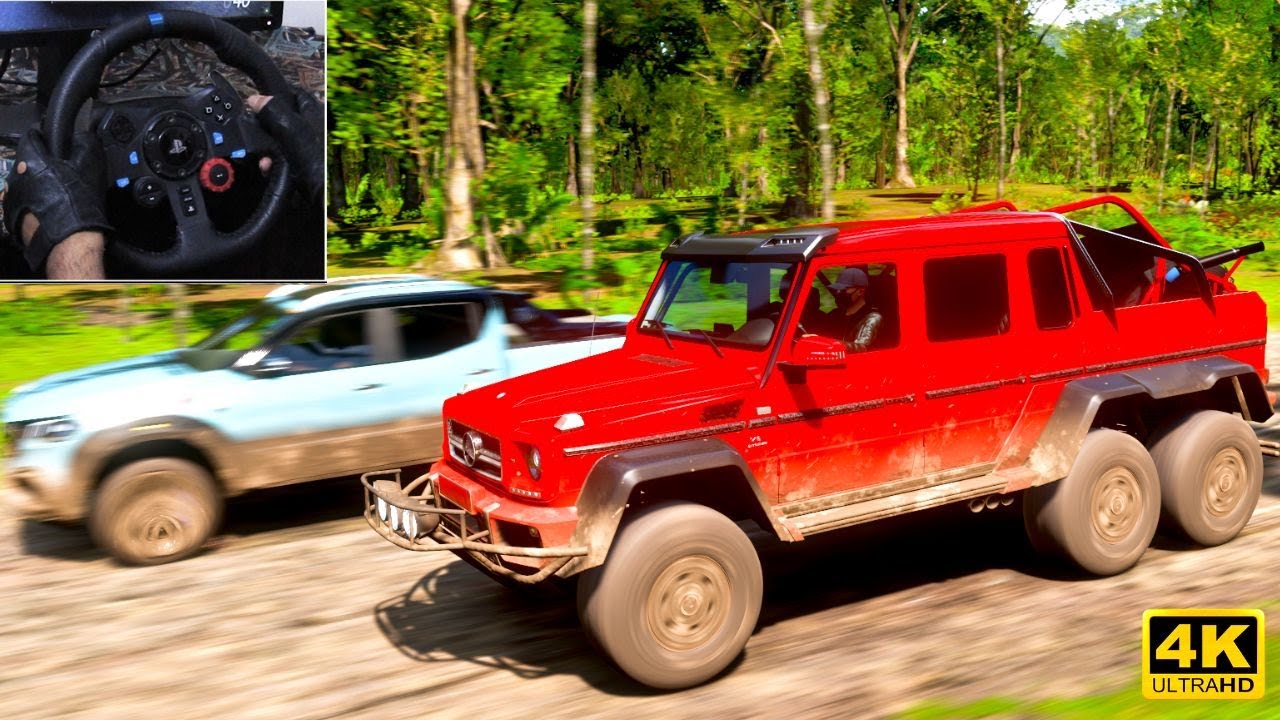 Mercedes G63 AMG 6x6 & Mercedes X CLASS | OFFROAD CONVOY | Forza ...
