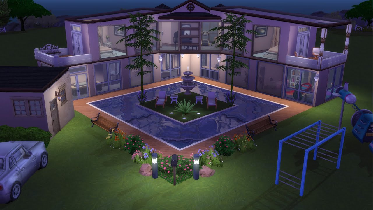 The Sims 4 Gallery Lots ep# 1472 The Forest Hideaway - YouTube