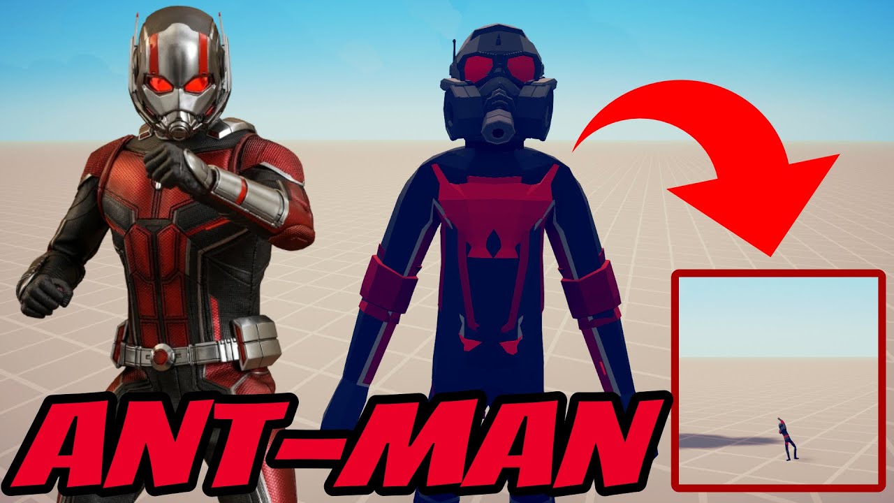 🐜Ant Man Mod by Fhpslime vs EVERY FACTION - Totally Accurate Battle Simulator TABS - YouTube