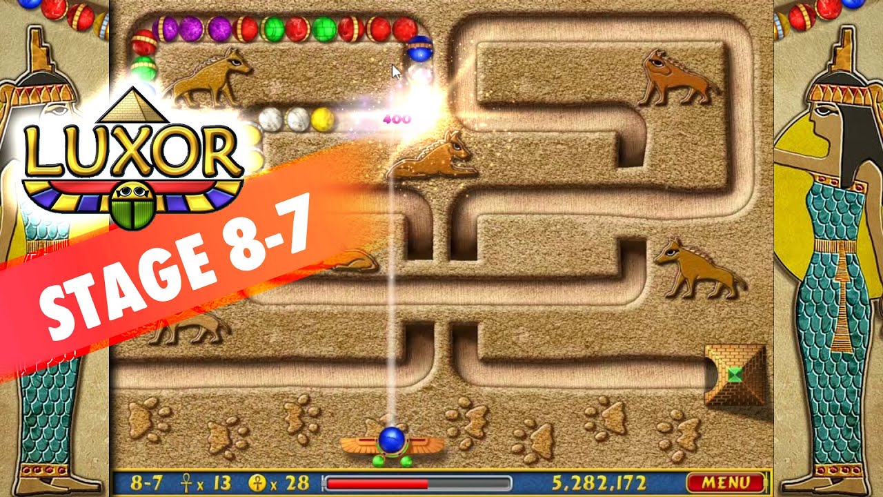 LUXOR GAME 2023 | Stage 8-7 | Epic Destruction & Strategy | HD Gameplay ...