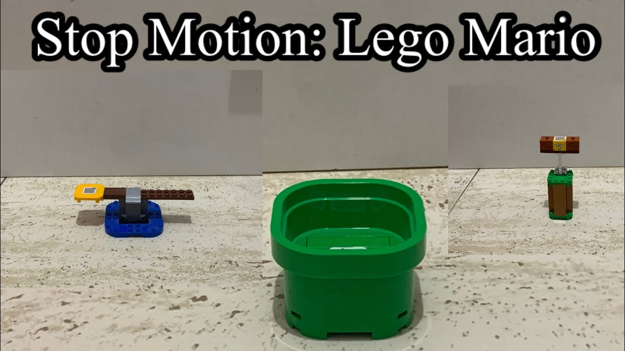 Stop Motion de lego Super Mario! - YouTube