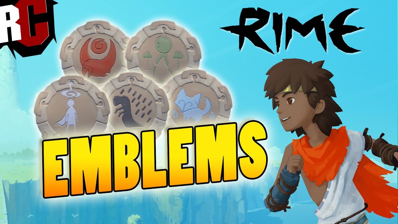 RiME - All EMBLEM Locations (It's a process Achievement / Trophy Guide ...