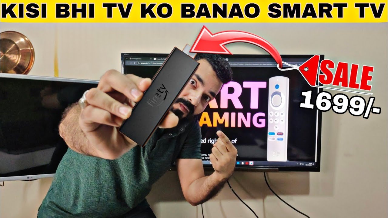 KISI BHI NORMAL TV KO BANAEN SMARTTV | AMAZON SMART FIRE STICK 2024 | #bestsmartstick2024 - YouTube