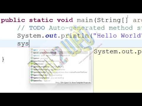 Part 1- How to Execute Advance Java Basic Program using Eclipse IDE - YouTube
