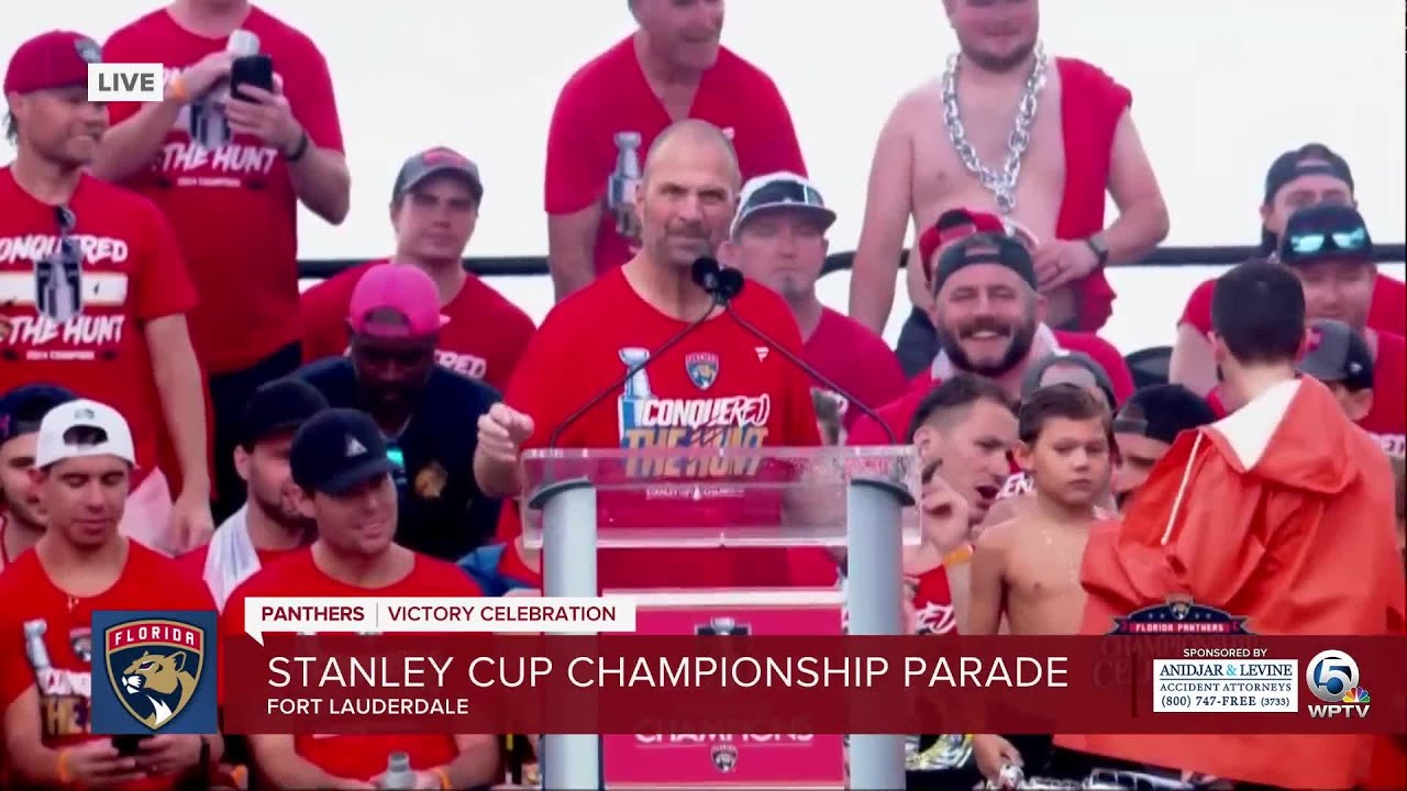 Panthers GM Bill Zito speaks about 'family' atmosphere of team - YouTube