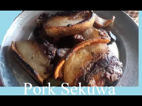 sadeko pork sekuwa ra chiura kasari banaune - YouTube