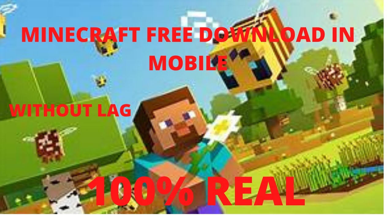 minecraft free download in mobile/ipad 100% real - YouTube