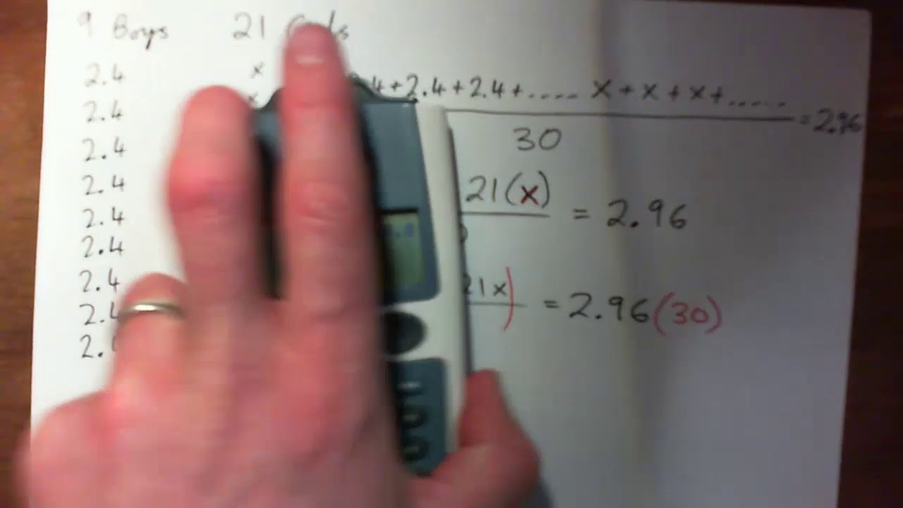 Math 107 6.1 q.17 - YouTube