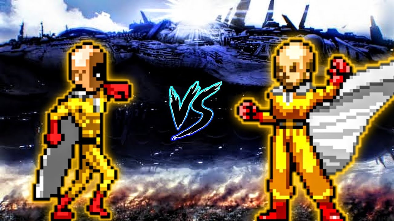 Manga Saitama OP VS Cliff Saitama OP in Jump Force Mugen - YouTube