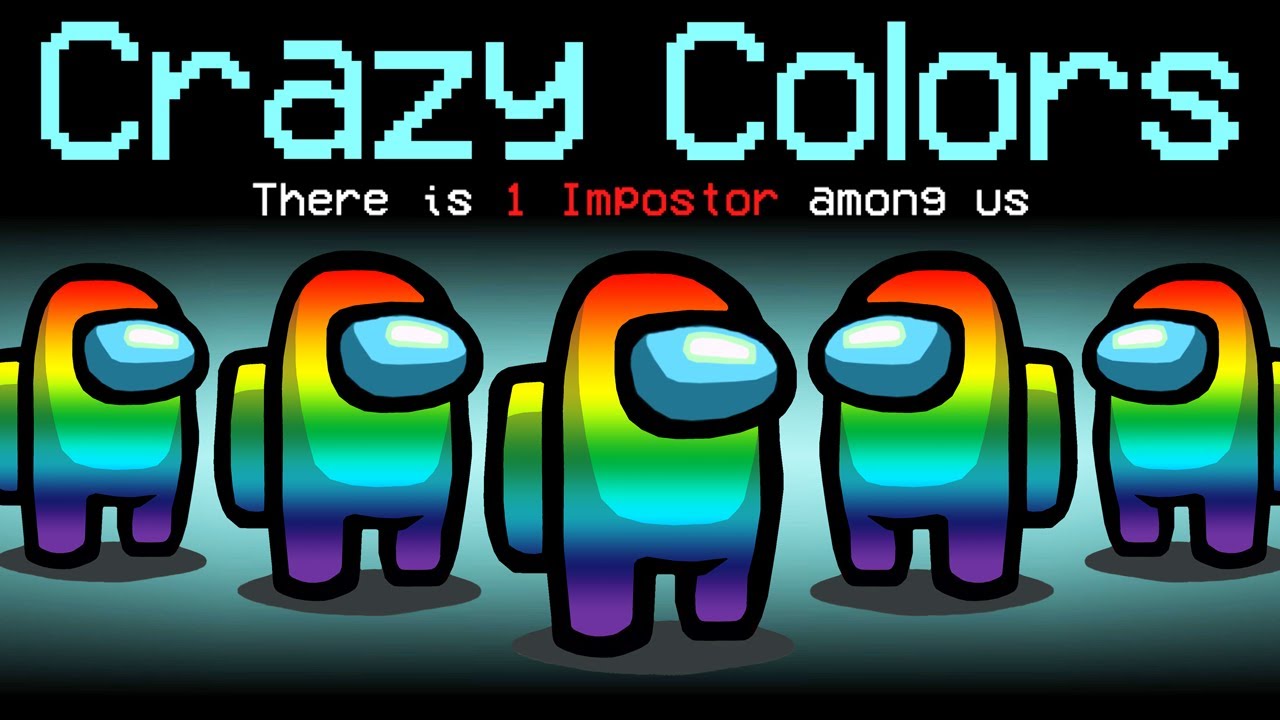 Color Changing Crewmates on Among Us! - YouTube