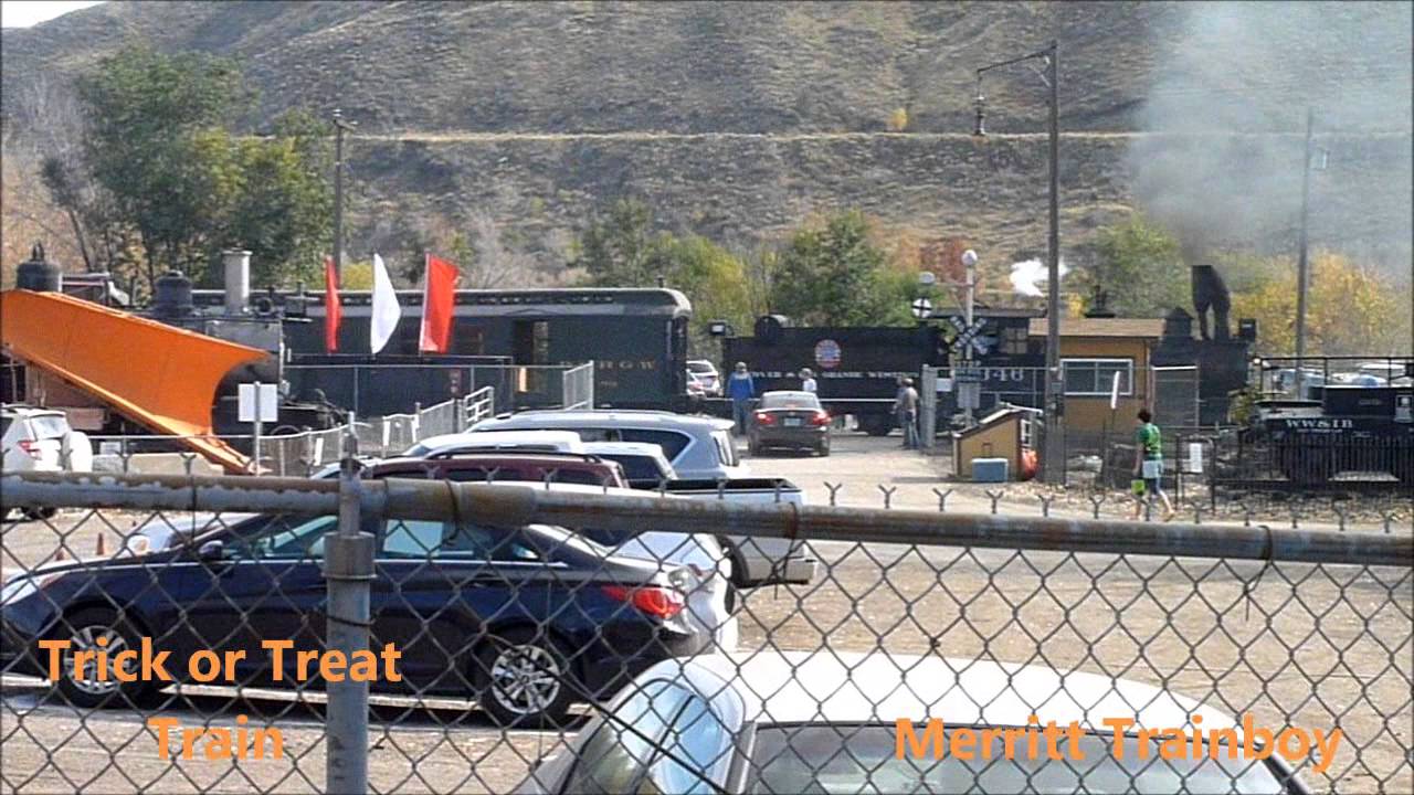 Trick or Treat Train Colorado Railroad Museum 2014 - YouTube